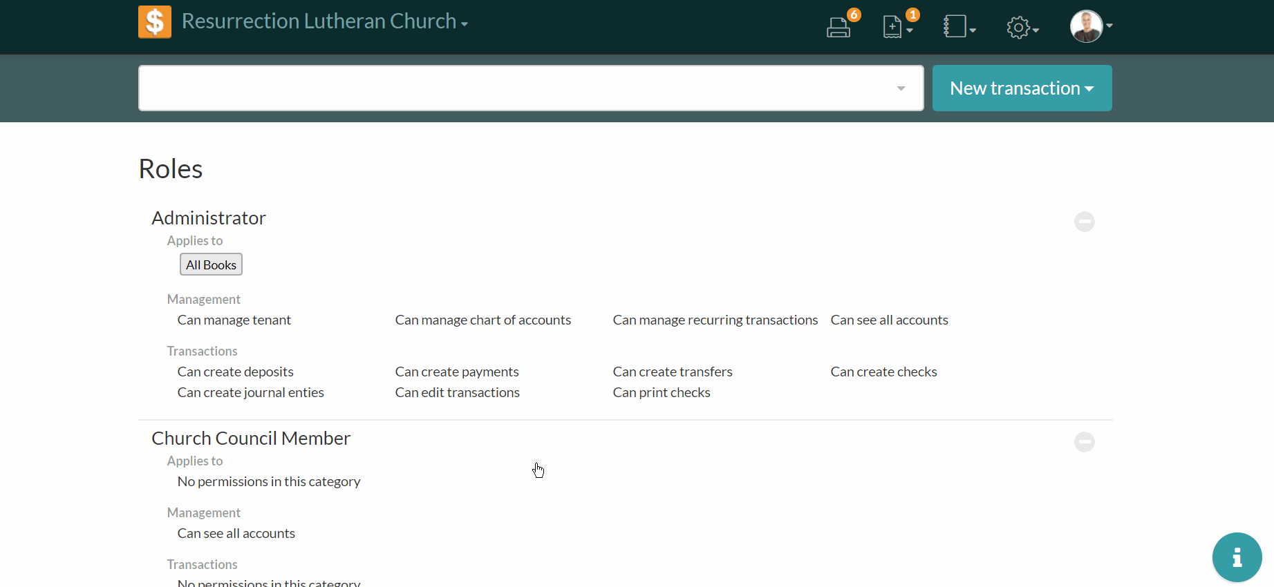 Church360º Ledger - Web-Based Church Finance Software
