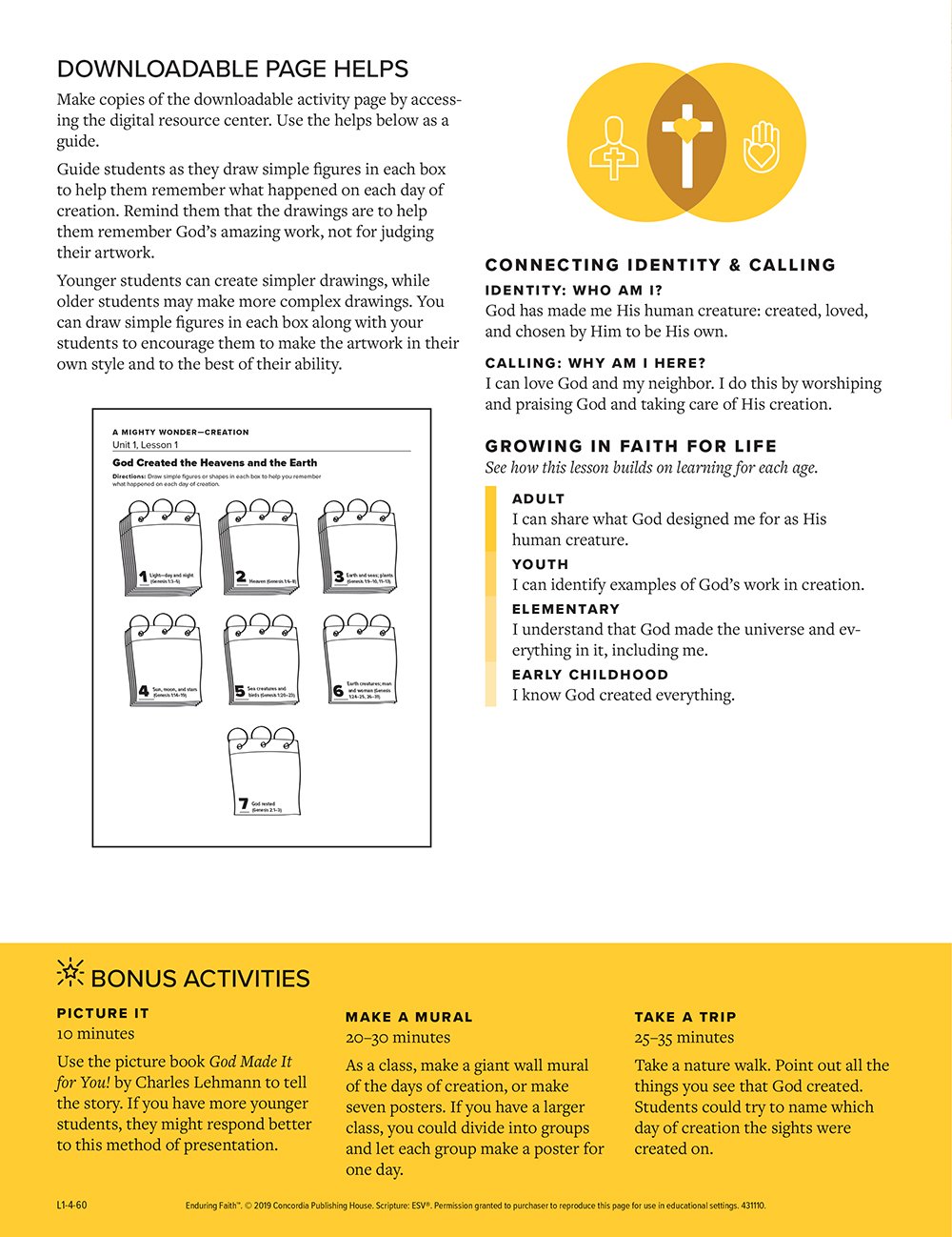 Leader & Student Guides | Enduring Faith Bible Curriculum